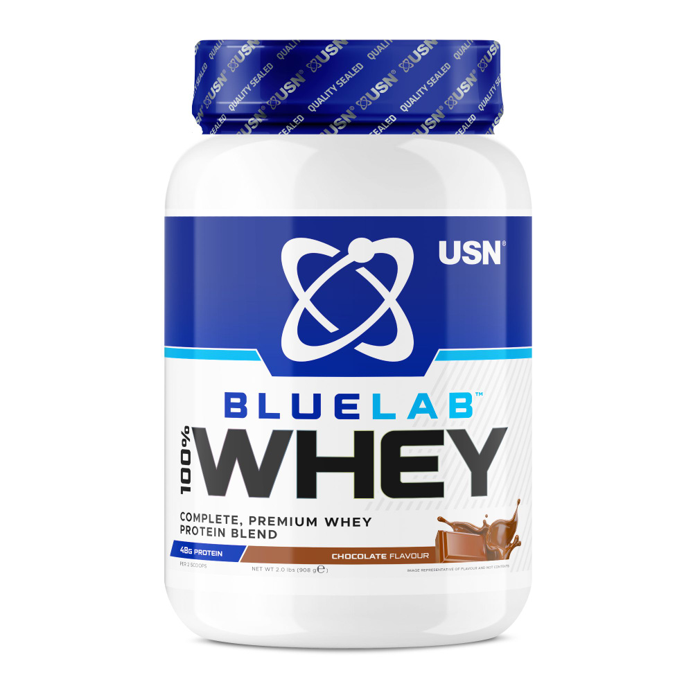 USN BLUELAB 100% WHEY PREMIUM PROTEIN Шоколад 908 гр - купить с доставкой по выгодным ценам в ...
