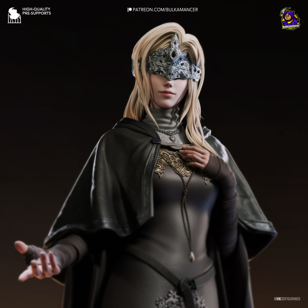 Фигурка коллекционная Хранительница Огня (Fire keeper) Dark Souls 3 ...