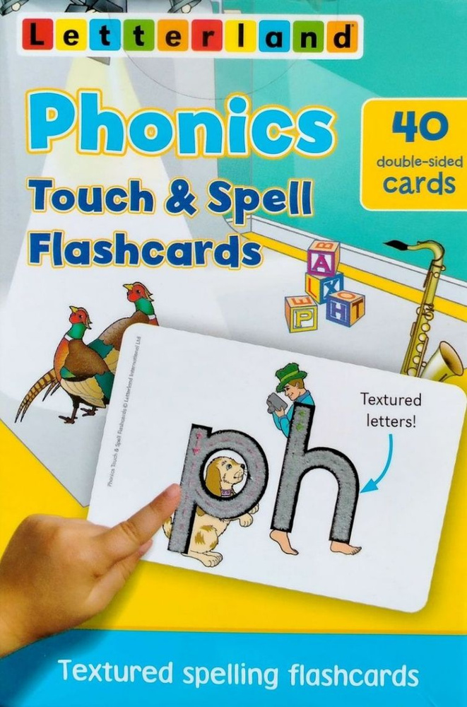 Phonics Touch & Spell Flashcards: Textured Spelling Flashcards. Cards ...