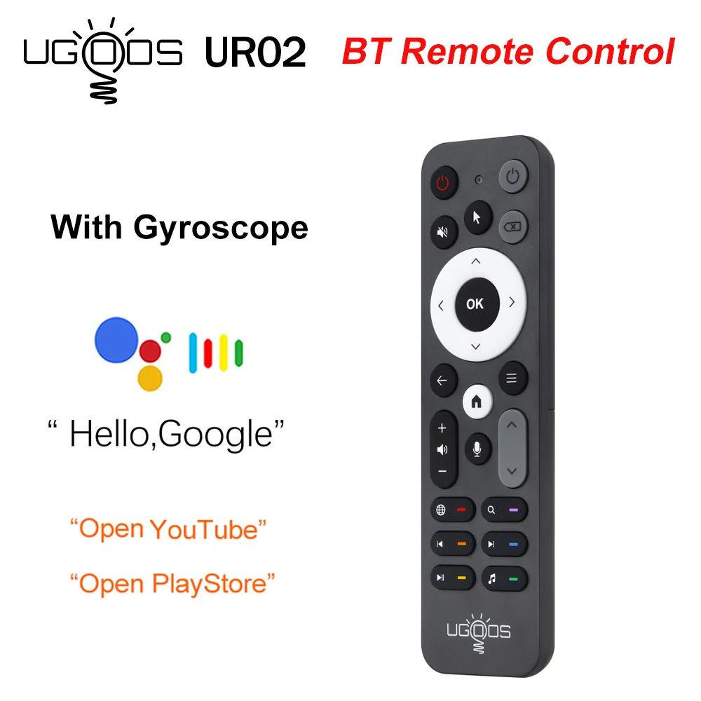 UGOOS UR-02 Bluetooth-пульт дистанционного управления для воздушной мыши UGOOS AM6/AM7 серии ...