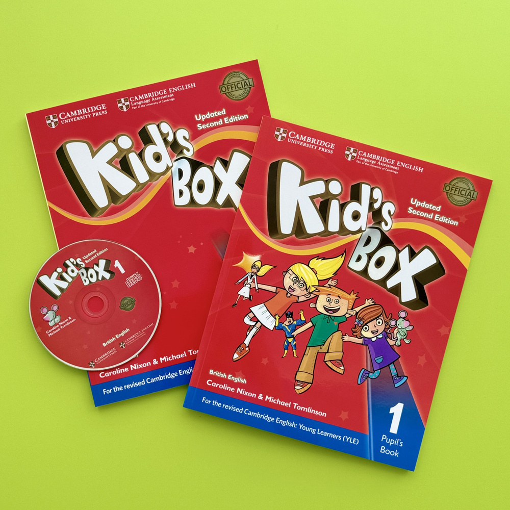 Комплект Kid's Box 1 Updated Second Edition (Pupil's book + Activity ...