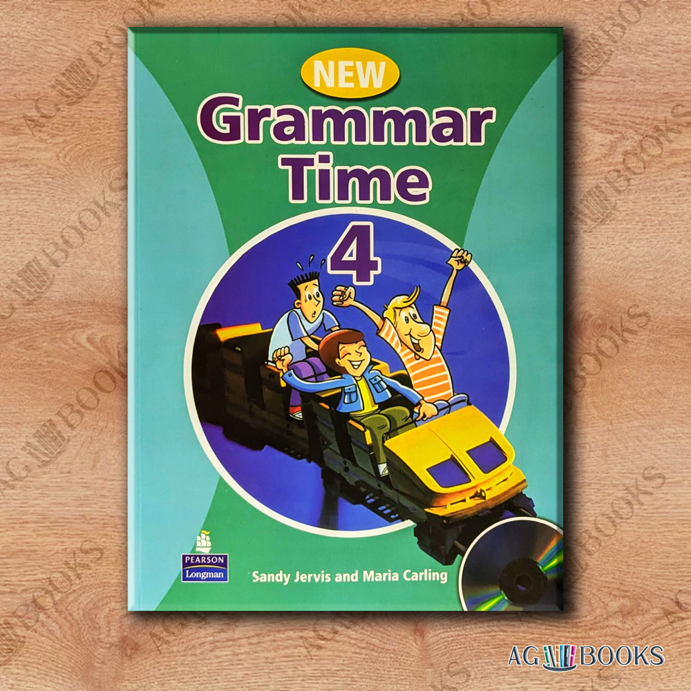 New Grammar Time 4 + CD/Sandy Jervis - купить с доставкой по выгодным ценам в интернет-магазине ...