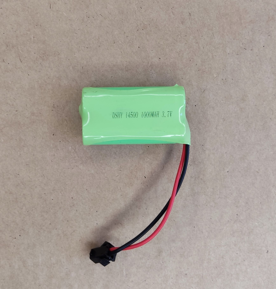 1 шт. аккумулятор АКБ батарейка размер 14500 двойная 3.7v, 1000 mAh ...
