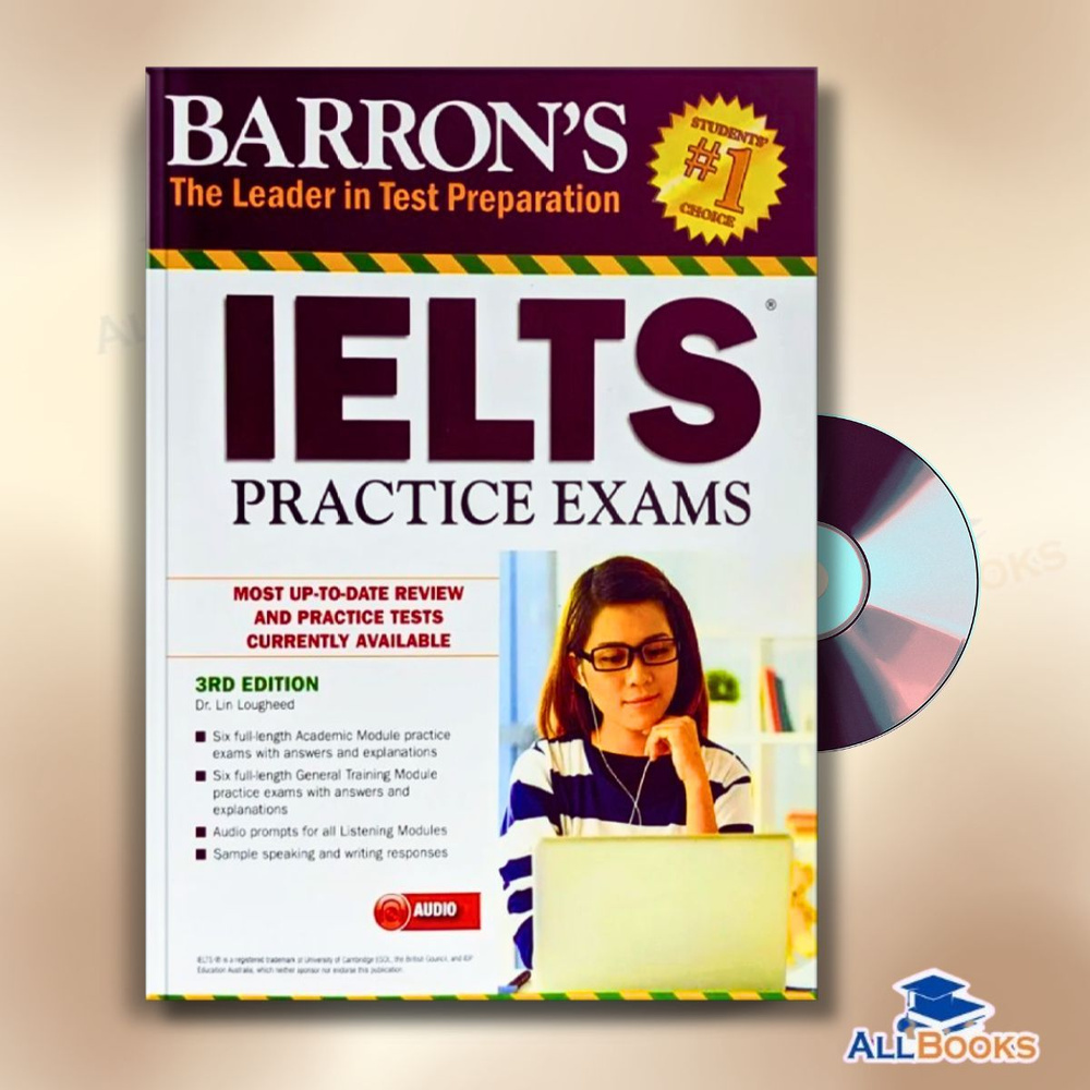Barron's IELTS Practice Exams (3rd edition)/Dr. Lin Lougheed - купить с ...