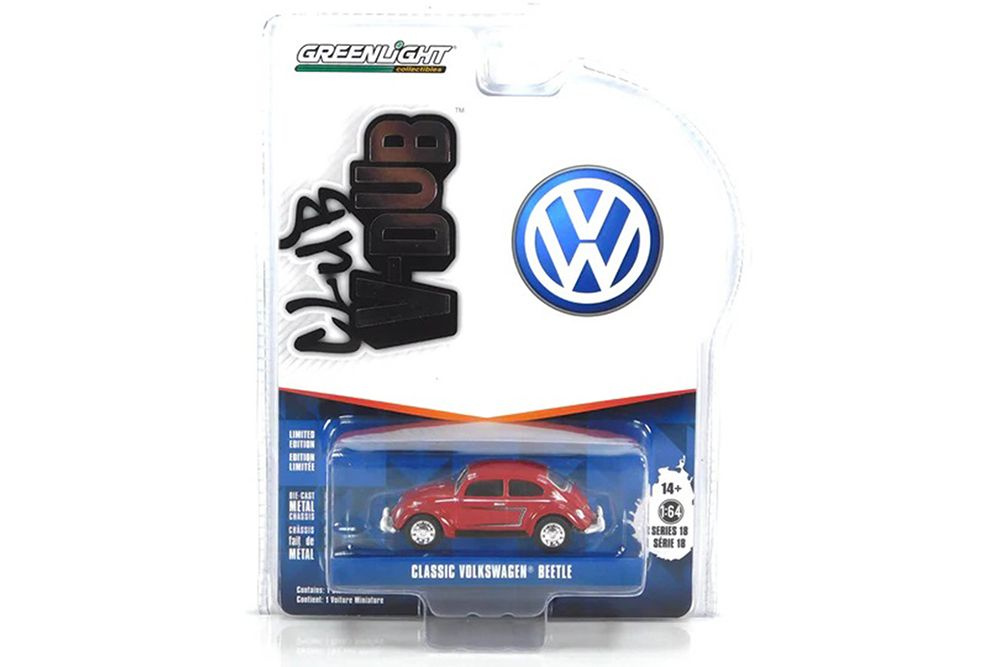 Модель коллекционная Vw volkswagen beetle classic 1955 ruby red ...