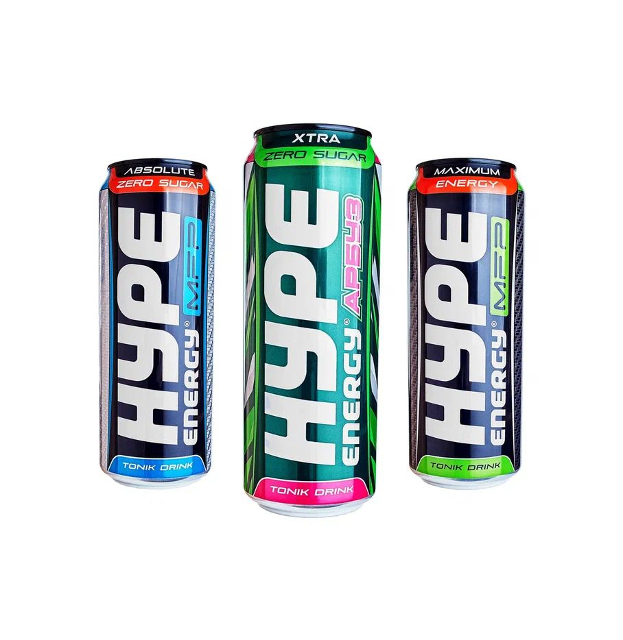 Энергетик без сахара Hype Микс, 9 банок - купить с доставкой по выгодным ценам в интернет ...