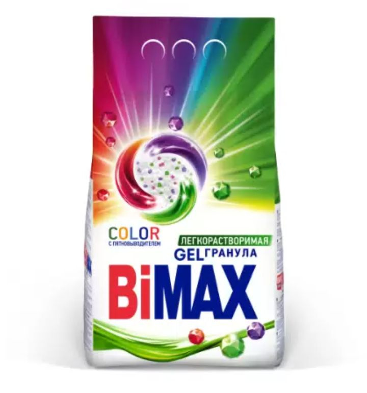 BiMax Стиральный порошок "Color" 9 кг (автомат) - купить с доставкой по выгодным ценам в ...