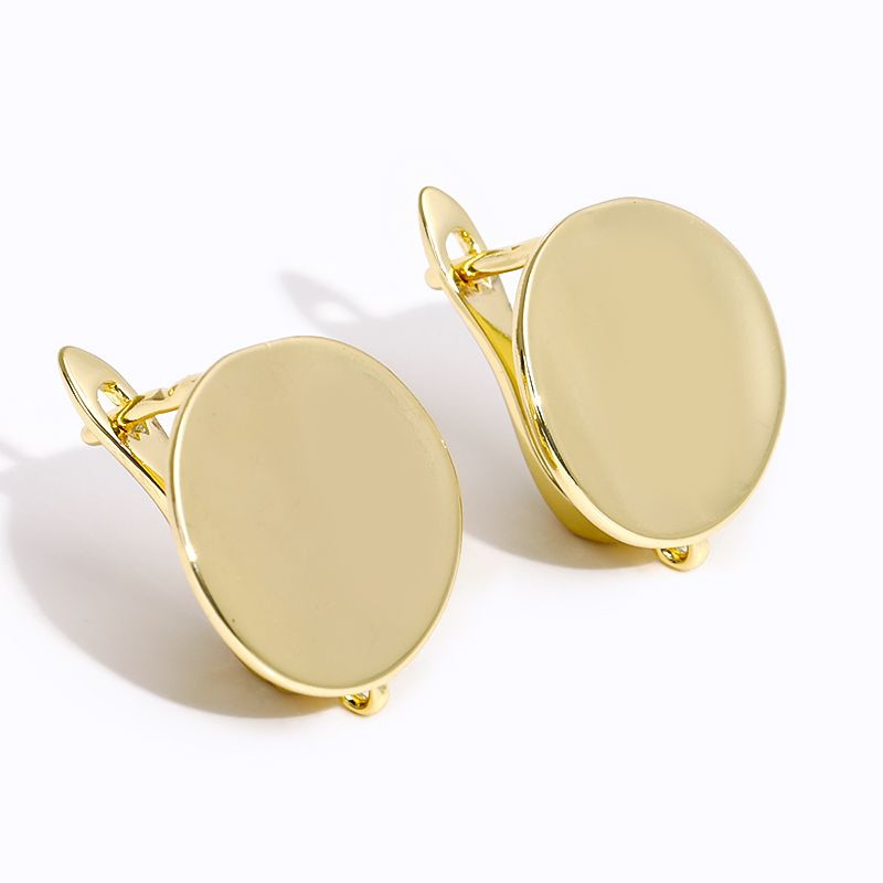 Швензы серьги английский замок 19 10 5мм родий позолота 18k купить с доставкой по выгодным