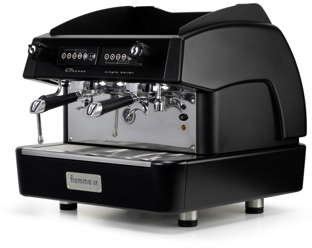 Профессиональная кофемашина Fiamma Compass 2 SE Compact TC Black купить ...