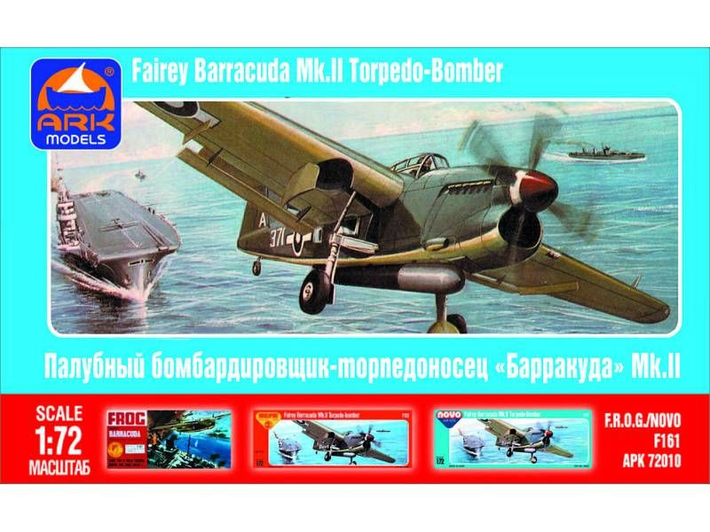Сборная модель ARK Models Английский палубный бомбардировщик ...