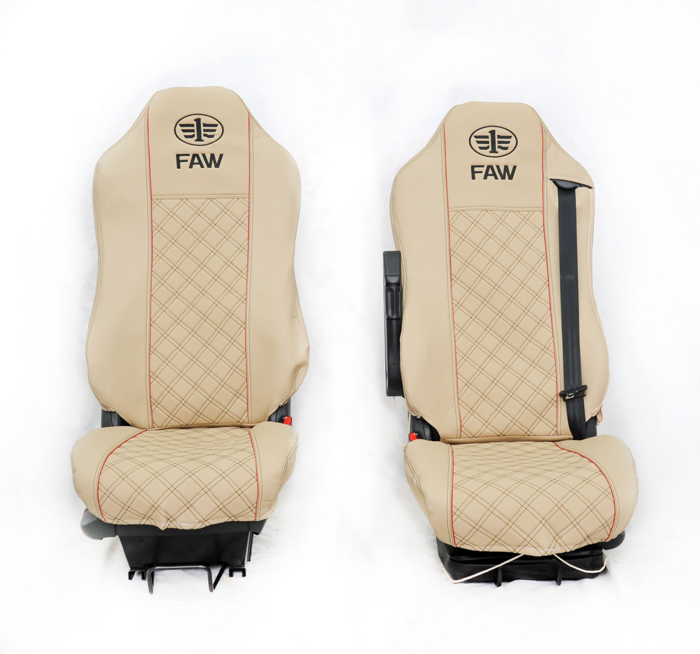 Чехлы на сиденья из экокожи FAW J7 (FW02) купить на OZON по низкой цене ...