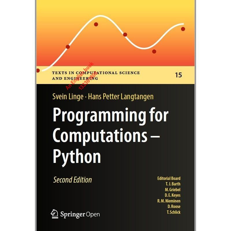 Programming for Computations - Python: A Gentle Introduction to ...