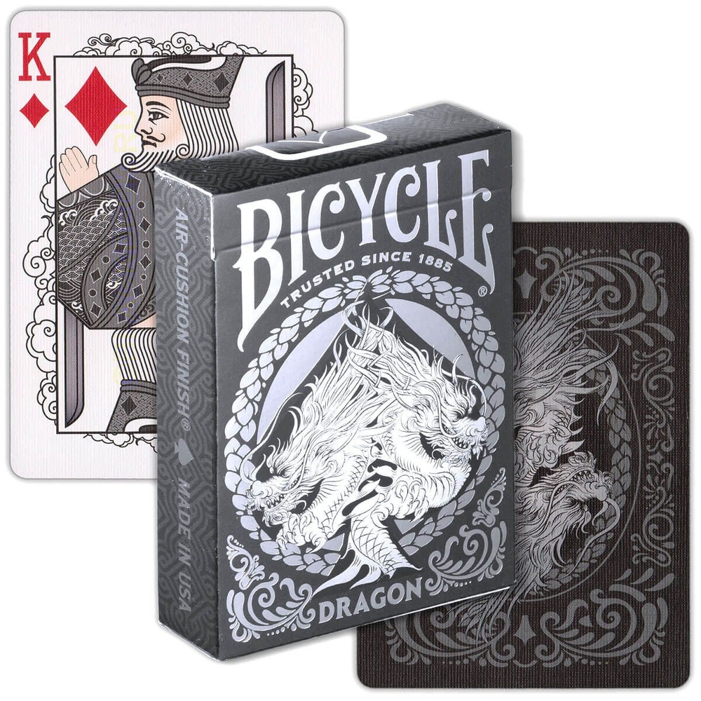 Bicycle Black Dragon, игральные карты из серии "Дракон" купить на OZON ...