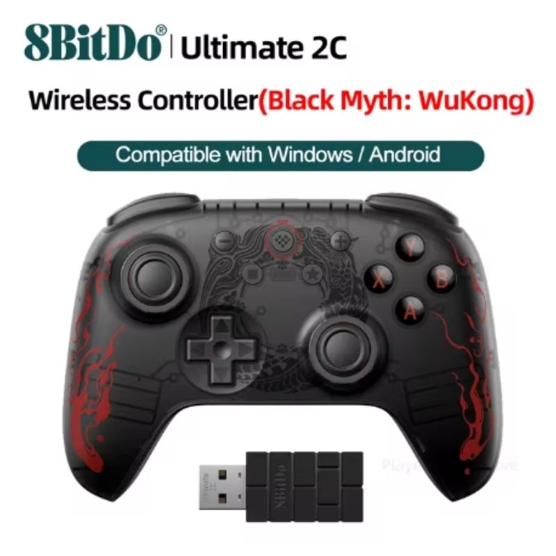 8BitDo - Ultimate 2C Wukong Игровой контроллер для ПК, Windows 10, 11 ...