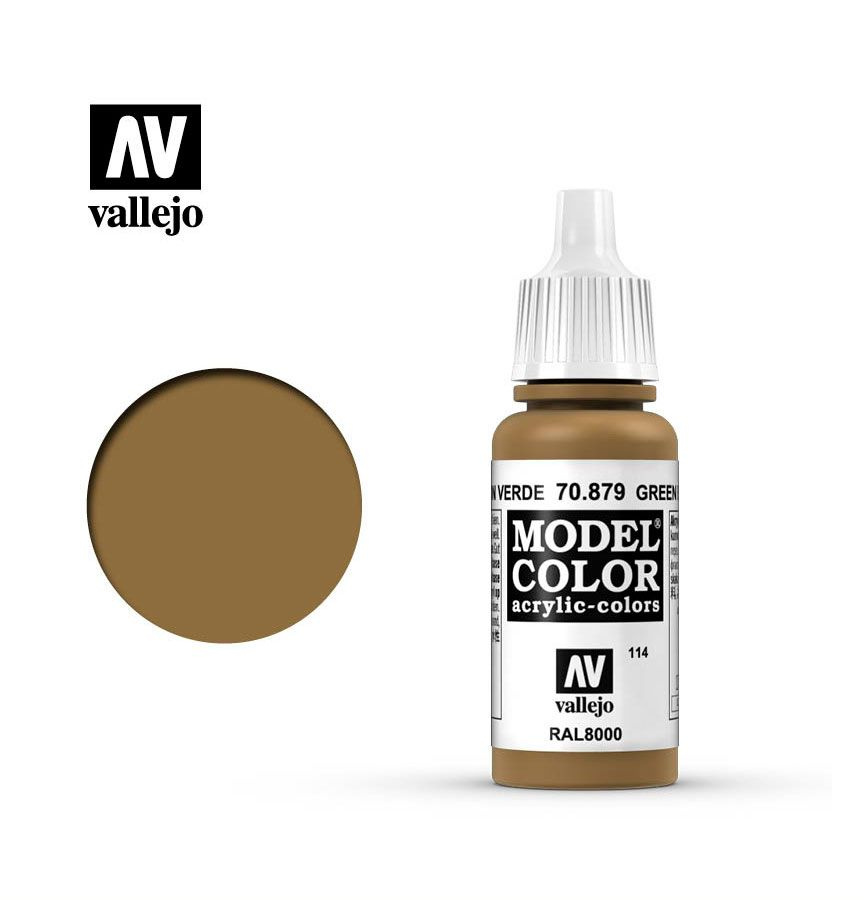 Краска Vallejo "Model Color" / 70.879 Green Brown 17 мл купить на OZON ...