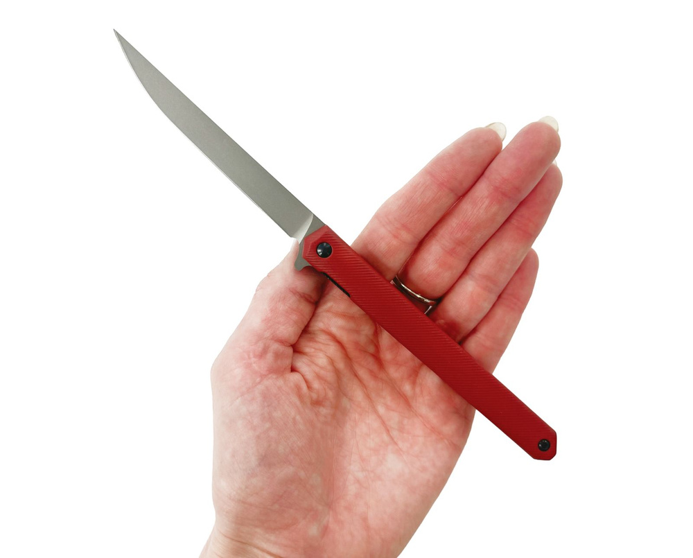 Складной нож TuoTown BDJ-RS, сталь AUS8 satin, рукоять бордовая купить на OZON по низкой цене ...