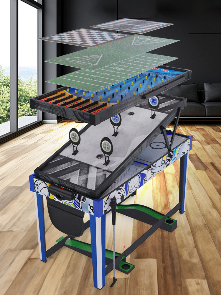 Игровой стол - трансформер DFC Pyrite 48" 13 in 1 AT-245 купить на OZON по низкой цене (1450749890)