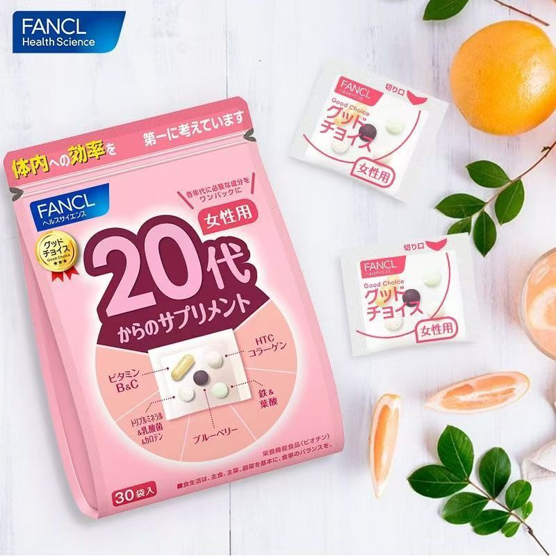 Комплекс для женщин 20+ лет, 30 пакетиков, Япония FANCL купить на OZON по низкой цене (1808213290)