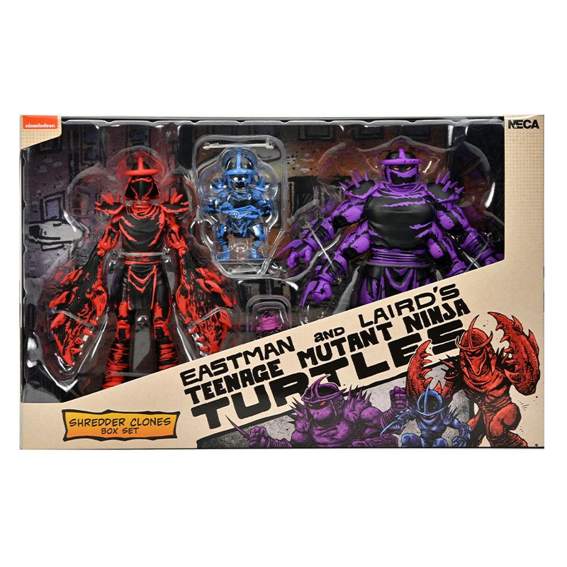 Nickelodeon Neca Teenage Mutant Ninja Turtles Shredder Clones Box Set ...