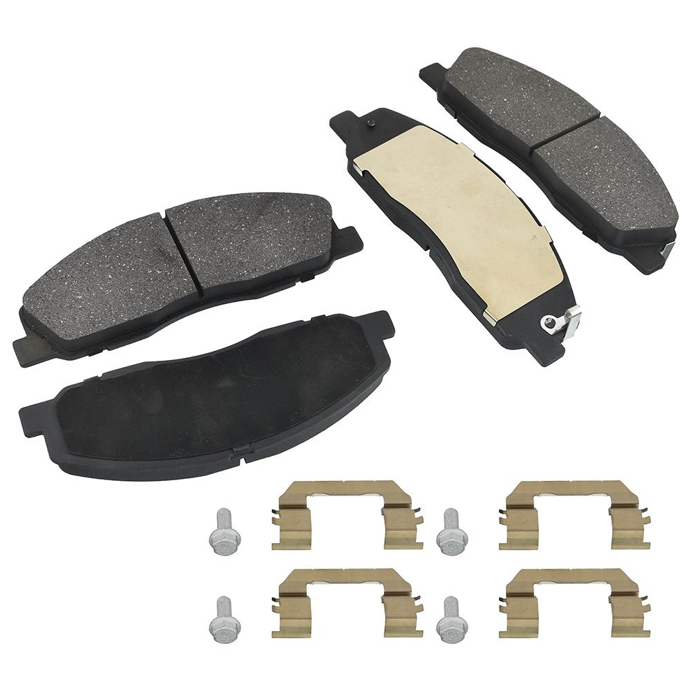 Колодки тормозные задние ГАЗЕЛЬ 3302 Next 4,6т дисковые(к-т 4шт с полным установочным комплектом ...