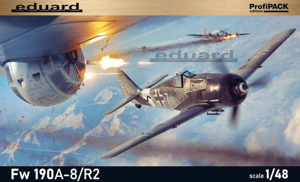 Сборная модель 1/48 Focke-Wulf Fw-190A-8/R2 ProfiPACK edition (Eduard ...