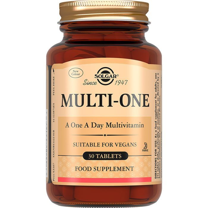 Solgar Multi-One Мульти-1 витамины и минералы таблетки 1650мг №30 ...