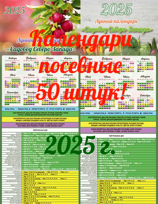 Посевной календарь садовода 2025 г купить на Ozon по низкой цене 1869812248