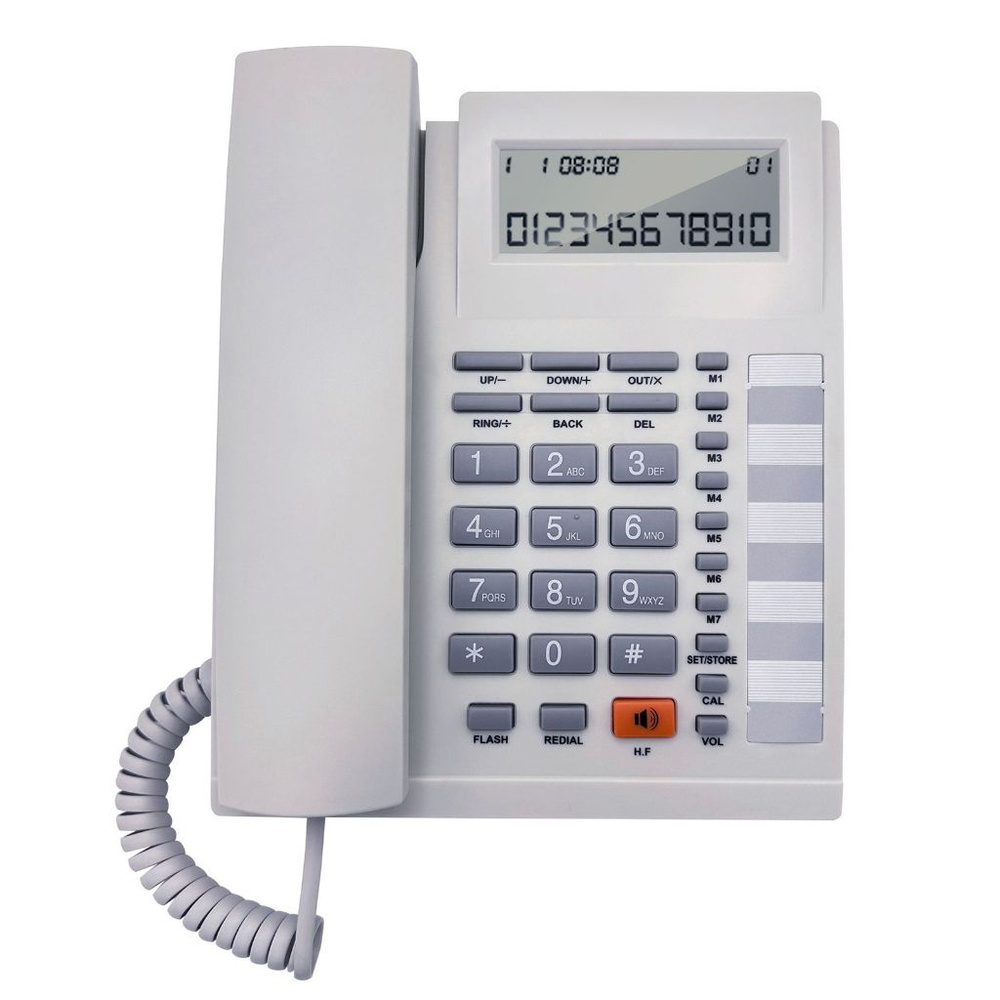 Телефон настольный с определителем номера купить на OZON по низкой цене ...