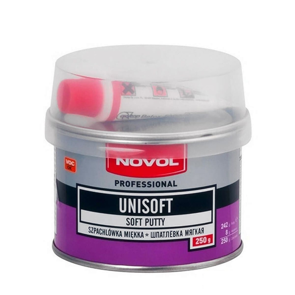 шпатлевка мягкая UNISOFT NOVOL (0,25кг) купить на OZON по низкой цене ...