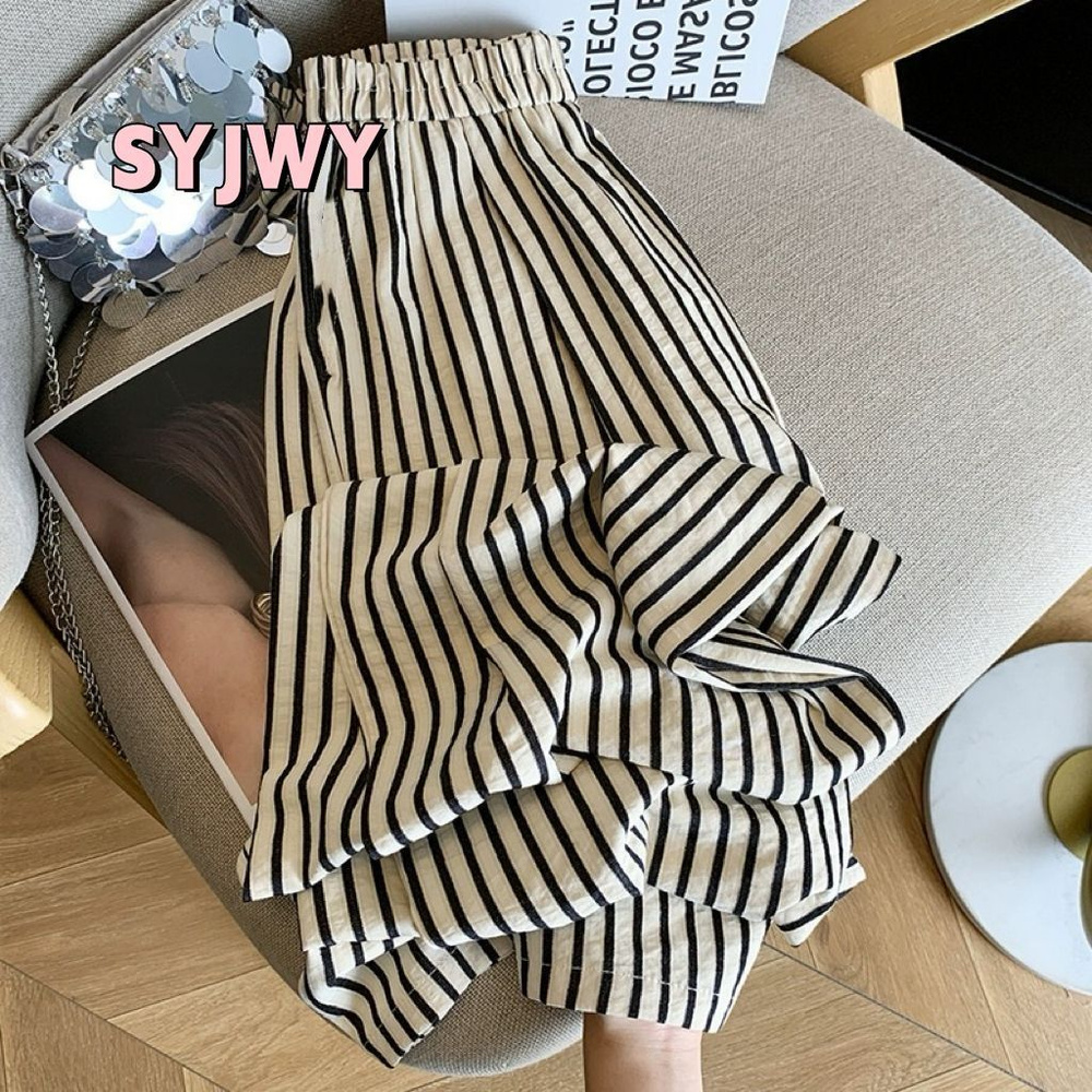 Брюки Женский SYJWY черный Полиэстер Повседневный, размер 46 На любой сезон Китай купить c ...