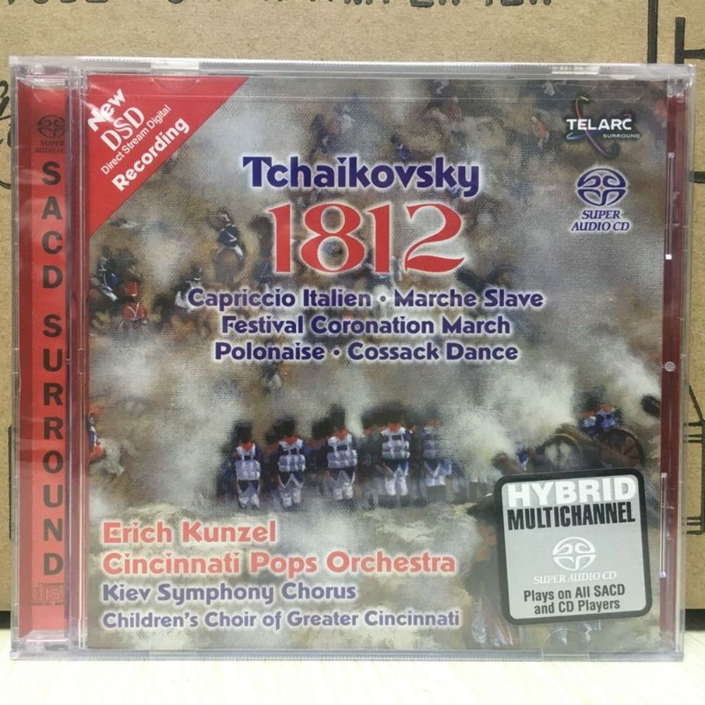 Музыка SACD Tchaikovsky, Erich Kunzel, Cincinnati Pops Orchestra ...