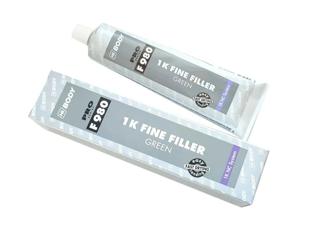 Автошпатлевка финишная однокомпонентная нитро (автомобильная нитрошпатлевка боди) HB Body F980 ...