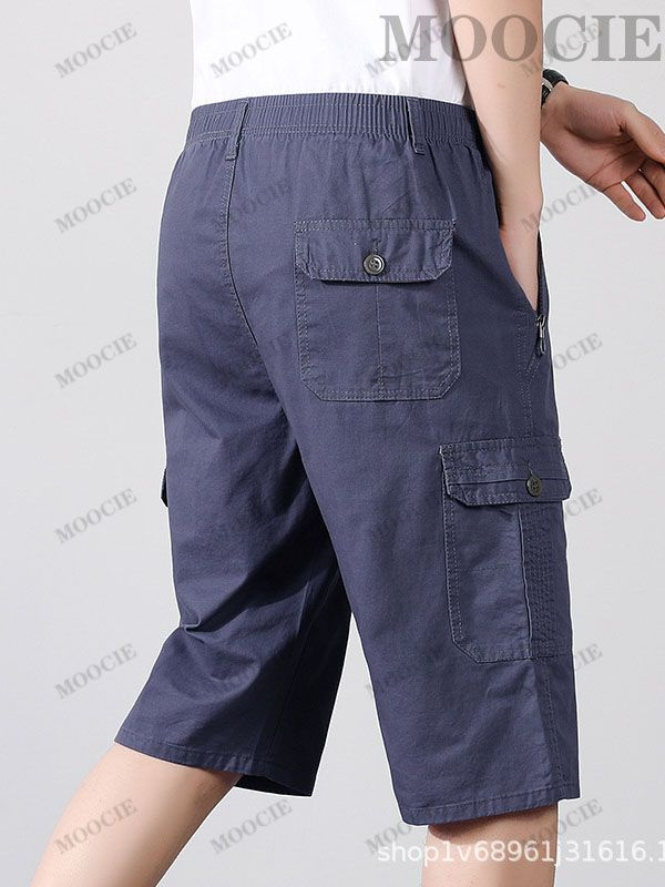 Бриджи Мужской MOOCIE темно-серый Штапель Повседневный, размер 56 Лето Китай Средняя купить c ...