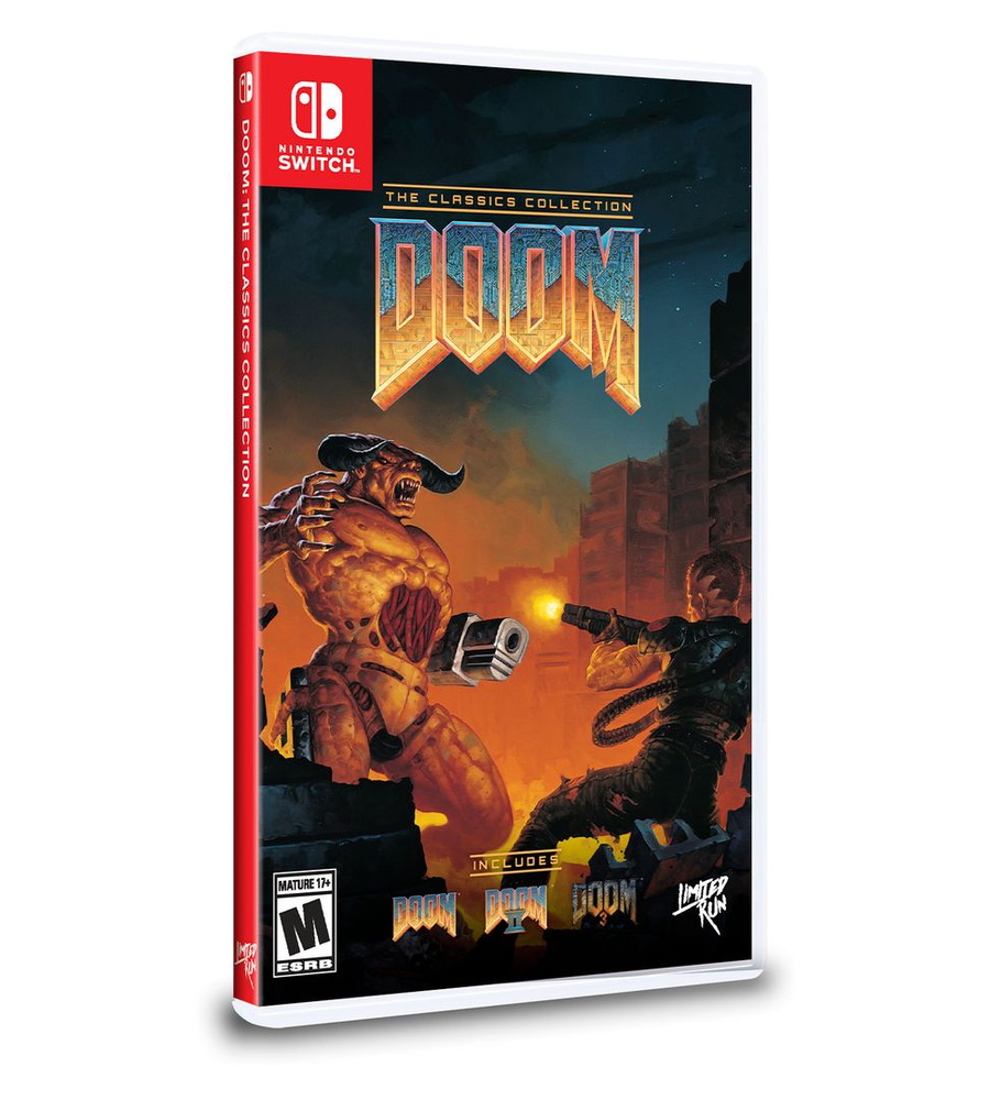 Игра Doom: The Classics Collection Limited Run Games (LRG) (Nintendo Switch, Nintendo Switch 2 ...