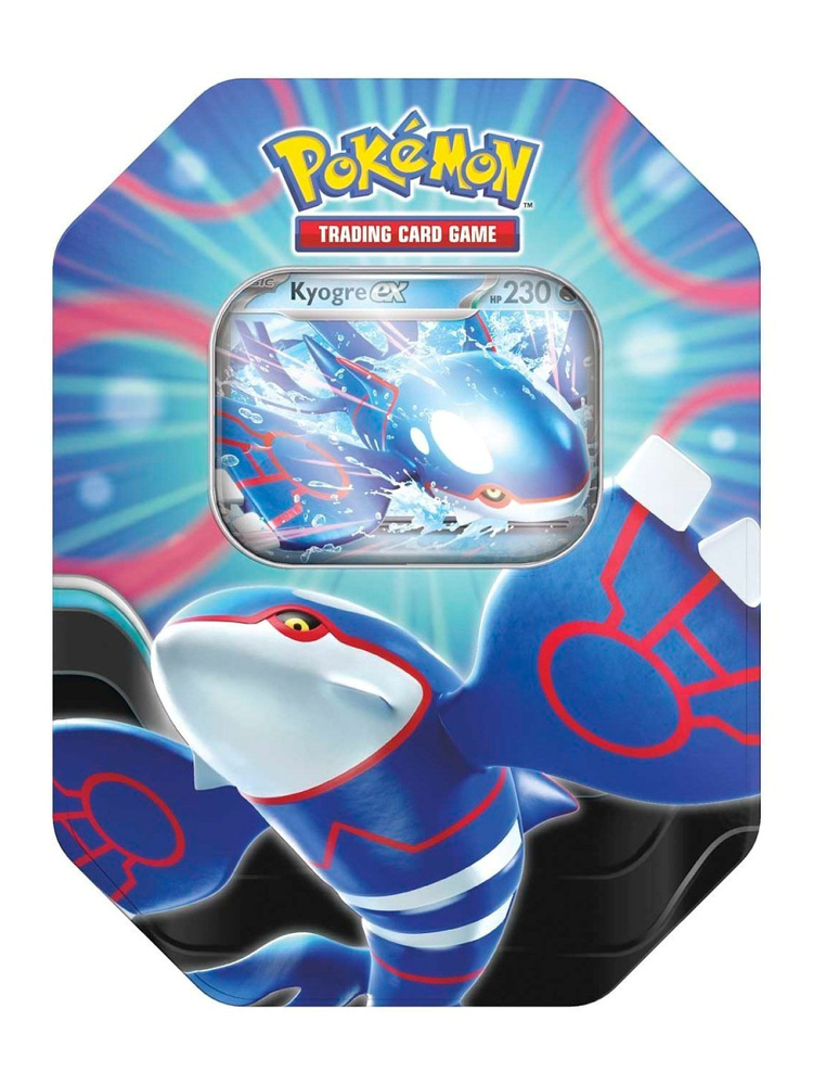 Покемон карты коллекционные / Pokemon: Azure Legends Tin - Kyogre EX ...
