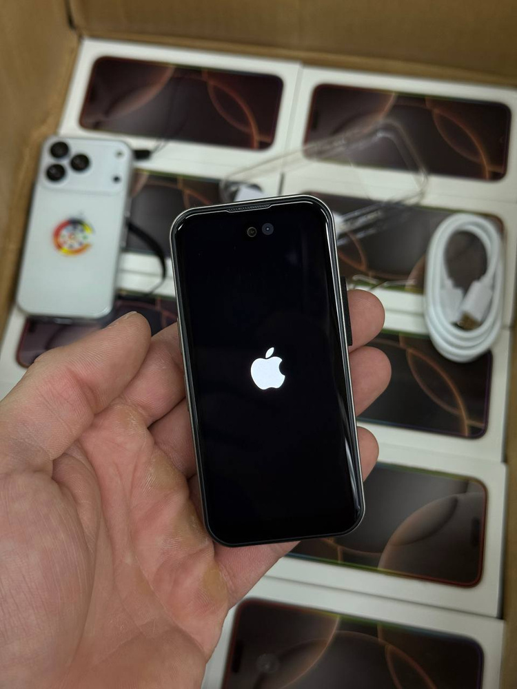 Смартфон 17PRO MAX mini 512 ГБ 8 ГБ Серый 7.3 OLED/AMOLED . купить c ...