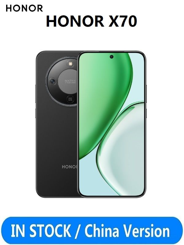 Смартфон Honor X70 5G 128 ГБ 8 ГБ Черный 6.79 OLED/AMOLED 1 купить c доставкой на OZON по низкой ...
