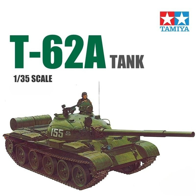 Tamiya 35108 1/35 Российский танк Т-62А военные миниатюры купить на ...