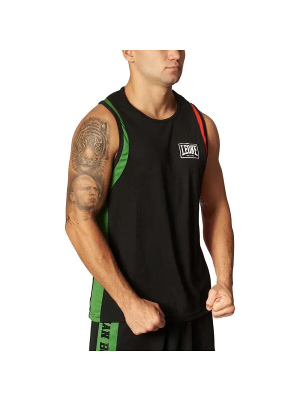 Майка Мужской Leone 1947 черный, размер 50 купить c доставкой на OZON по низкой цене (2687961260)