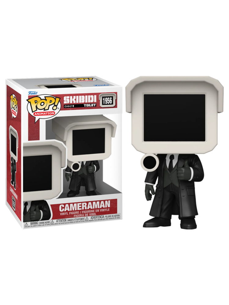 funko pop skibidi toilet Фигурки "Скибиди Туалет" Cameraman(1956) купить на OZON по низкой цене ...