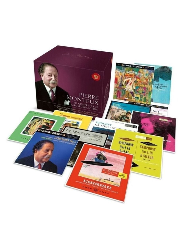 Музыка CD Pierre Monteux - The Complete RCA Album Collection 40CD Box ...