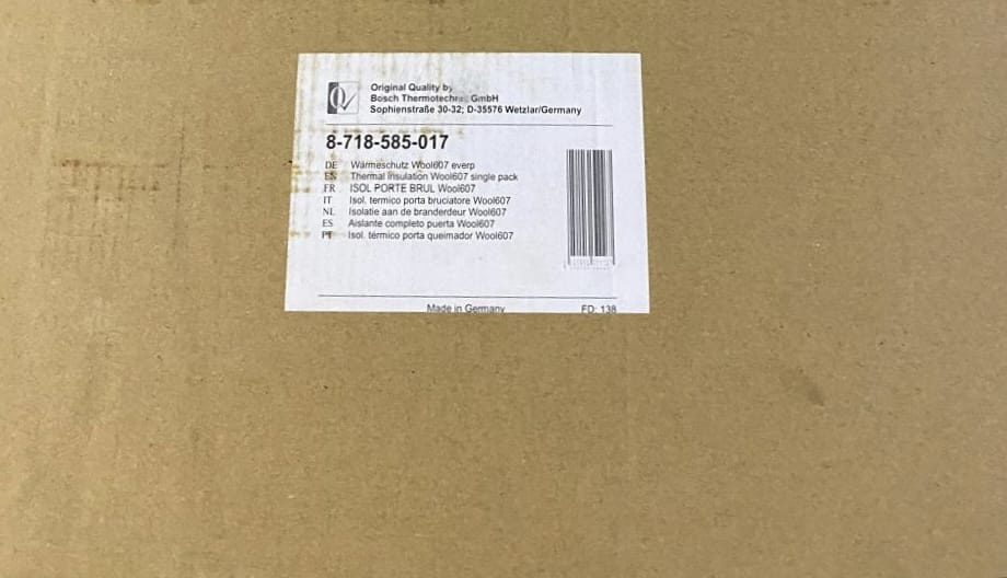 Теплоизоляция для котлов Bosch/Buderus G215/G225 купить на OZON по ...