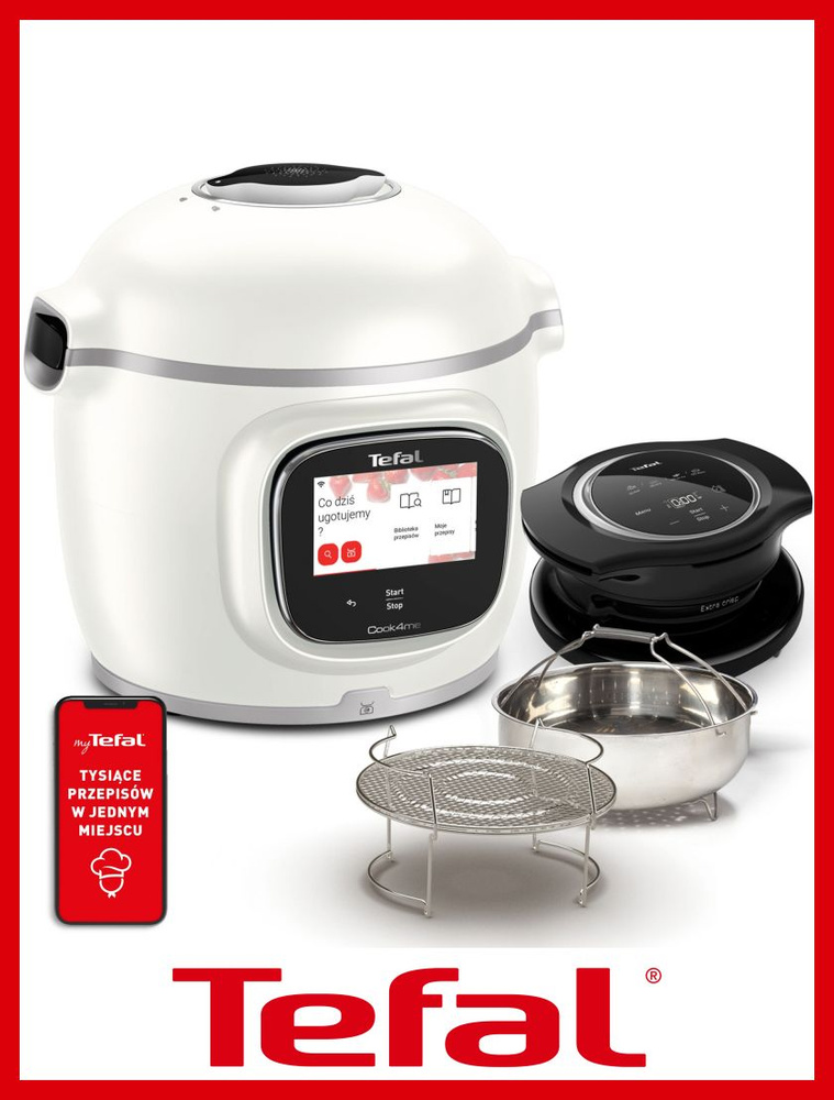 Tefal Мультиварка Cook4me Touch Pro CY94X1F1 купить на OZON по низкой ...