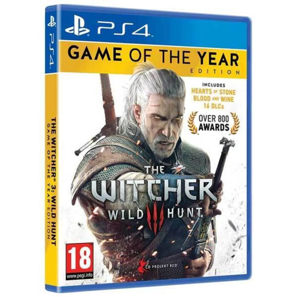 Игра The Witcher 3 The Wild Hunt/Ведьмак 3 Дикая охота GOTY PS4 (PlayStation 4, Русские субтитры ...