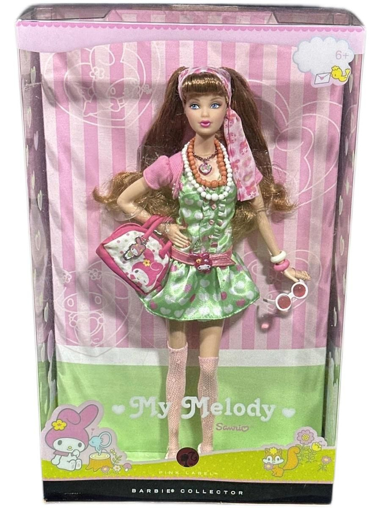 Mattel Hello Kitty Barbie My Melody Sanrio Pink Label #M7510 кукла ...