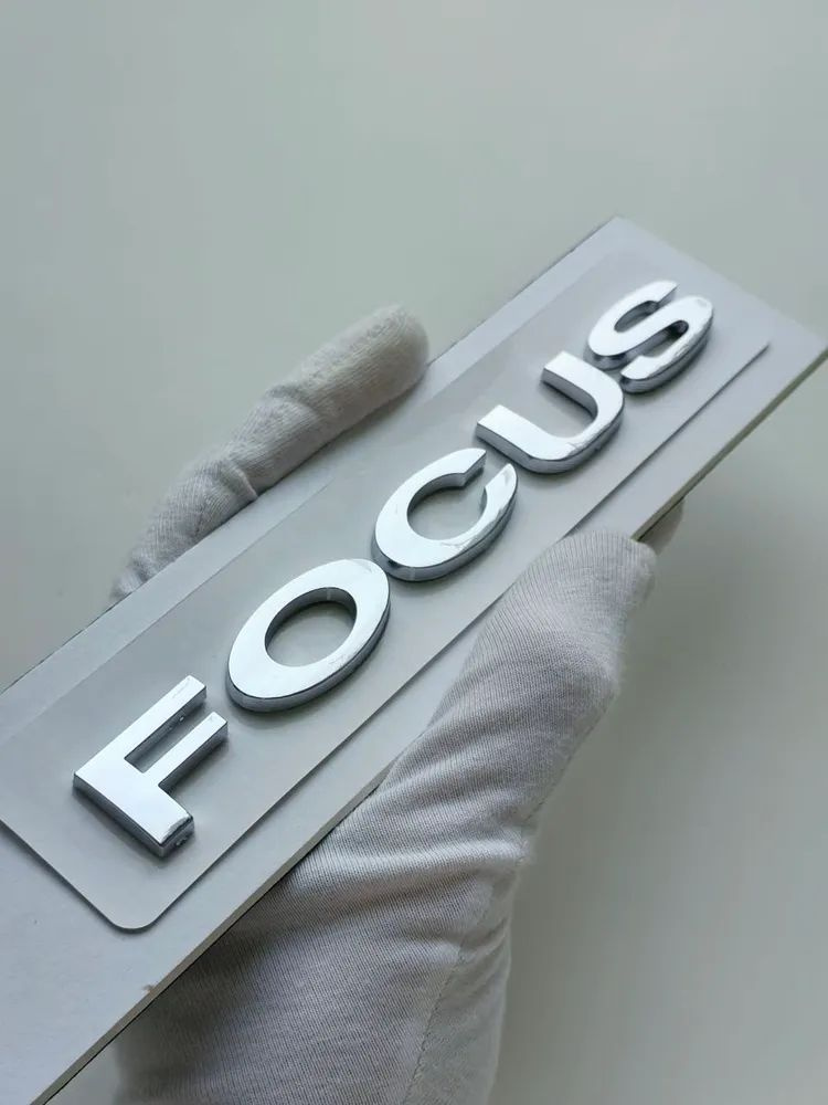 Шильдик Focus на багажник Ford, эмблема Фокус для Форд (1 шт.) купить ...