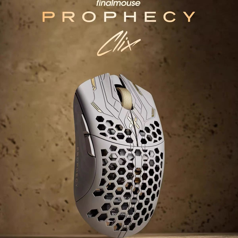 Игровая мышь беспроводная беспроводная Finalmouse ULX Prophecy , белый ...