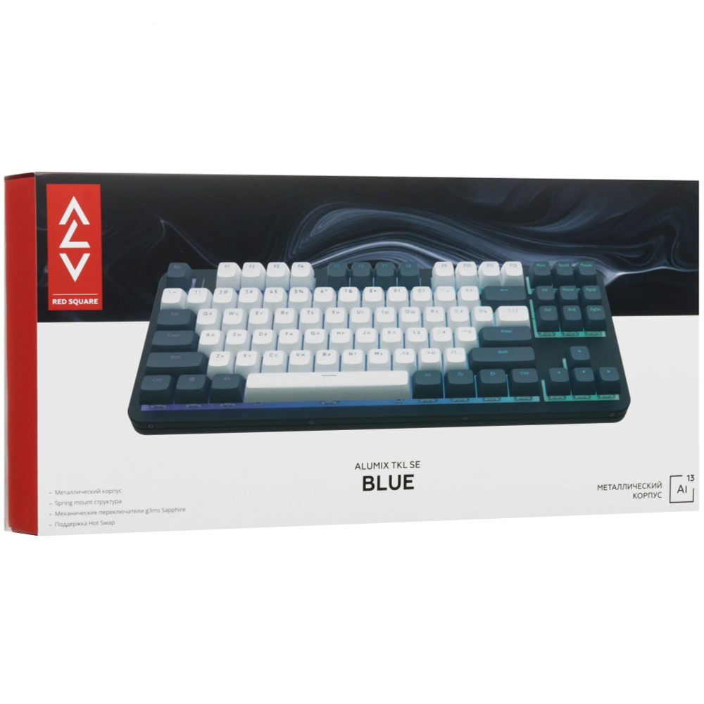 Red Square Игровая клавиатура проводная Red Square Alumix TKL SE Blue ...
