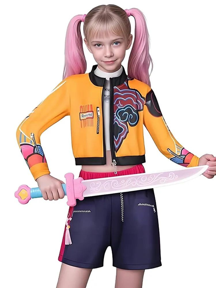 Карнавальная одежда Девочки золотистый, размер 130 Искусственные ...