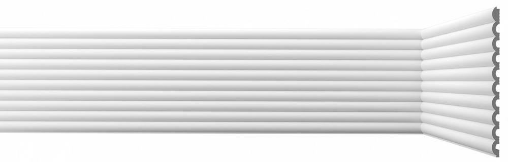 Стеновая панель Bello Deco XPS СП 09/2 (10х200х2000) белая, 00-00107349 ...